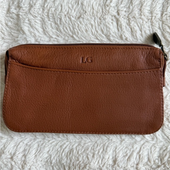 Levenger | Bags | Levenger Soft Brown Leather Wallet | Poshmark